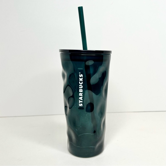 Starbucks | Dining | Starbucks 22 Fall Collection Dark Green Glass ...